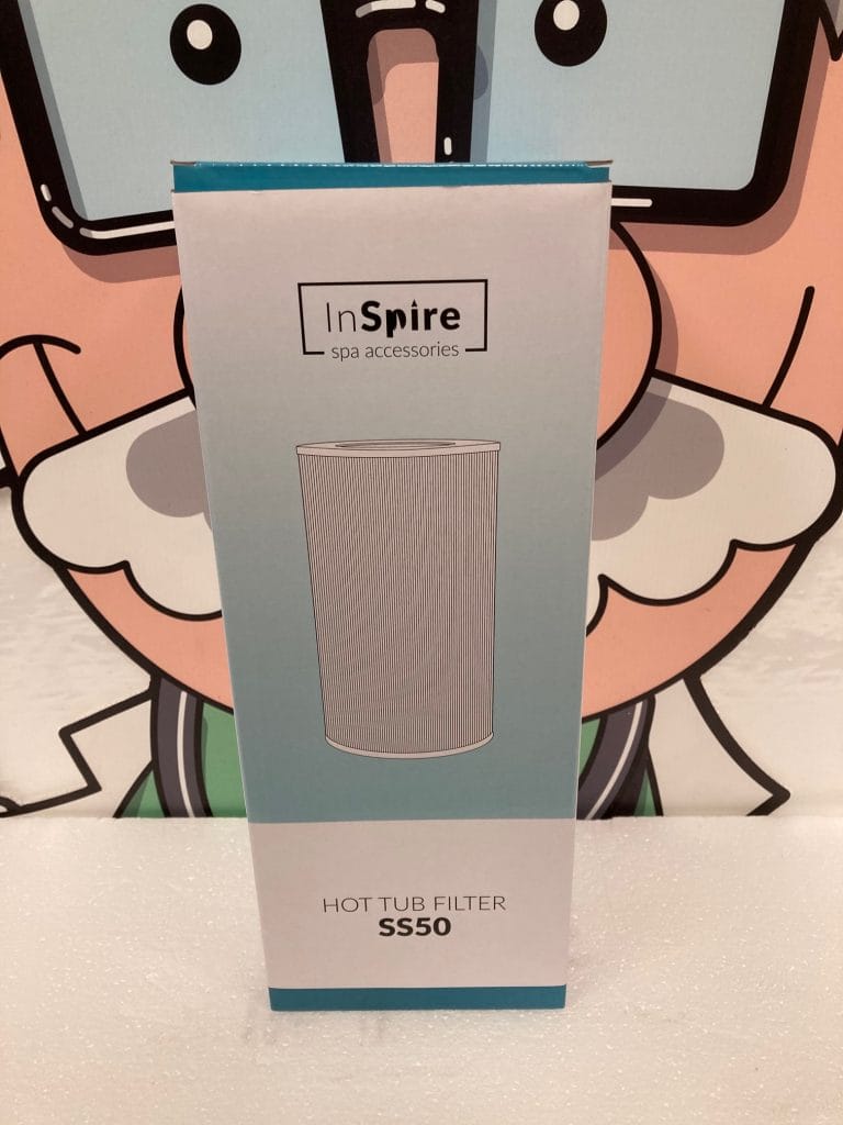 Inspire SS50 Hot Tub Filter 50 sq. ft. 13"1/4" x 5" (340mm) x (125mm ...